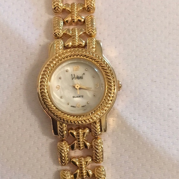 Vivani | Accessories | Vivani Gold Tone Watch | Poshmark